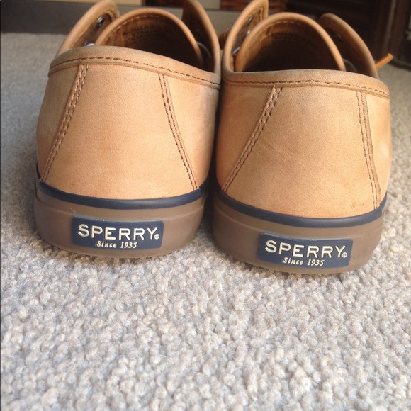 Sperry | Shoes | Sperry Seacoast Tan Leather 85m | Poshmark